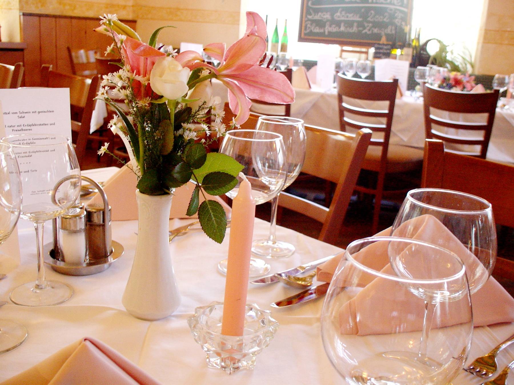 Räumlichkeiten für Feiern / Gasthof Schwabl Wirt